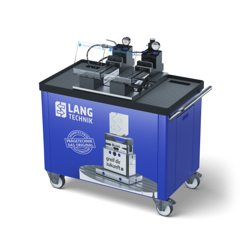 51111: Makro•4Grip Stamping Jaws incl. 4 stamping inserts | LANG Technik